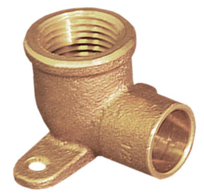 Lead-Free 90° Female Reducing Drop Ear Elbow :: Elkhart Products