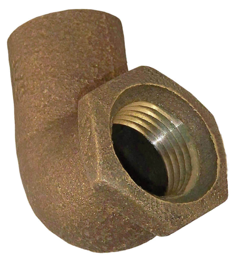 Leaded 90° Female Reducing Adapter Elbow :: Elkhart Products